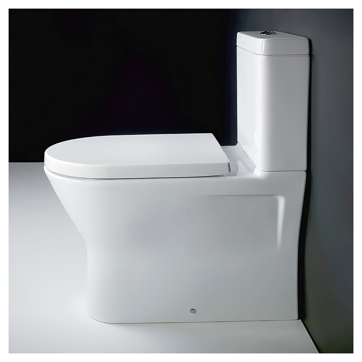 Essential IVY Comfort Height White Close Coupled Back To Wall WC Pack ...