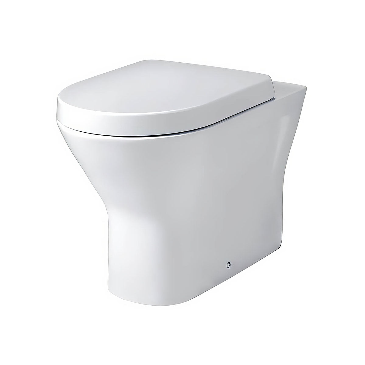 Essential IVY Comfort Height White Back To Wall Toilet With Soft Close ...