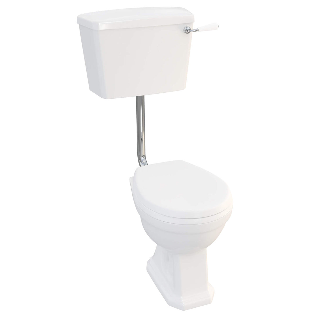 Lecico SAFLLHLPAN Saffia Low Level WC Pan With Soft Close Seat And Cis ...